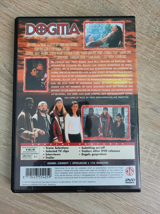 DVD - Dogma - Handelsonderneming Nautje